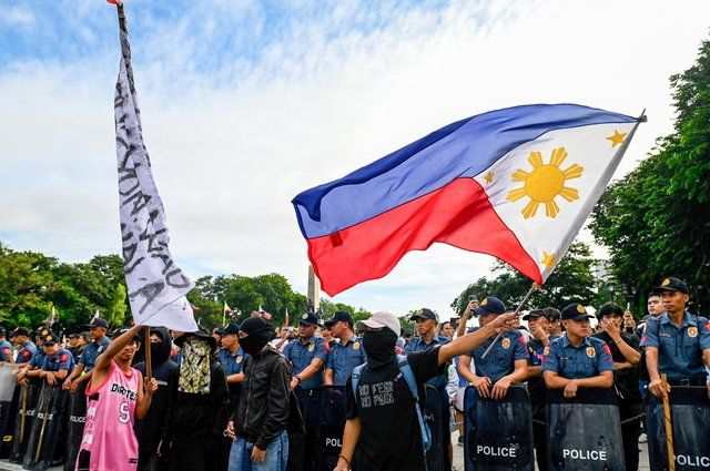 Thousands take to streets as Filipinos protest flood control fraud ...