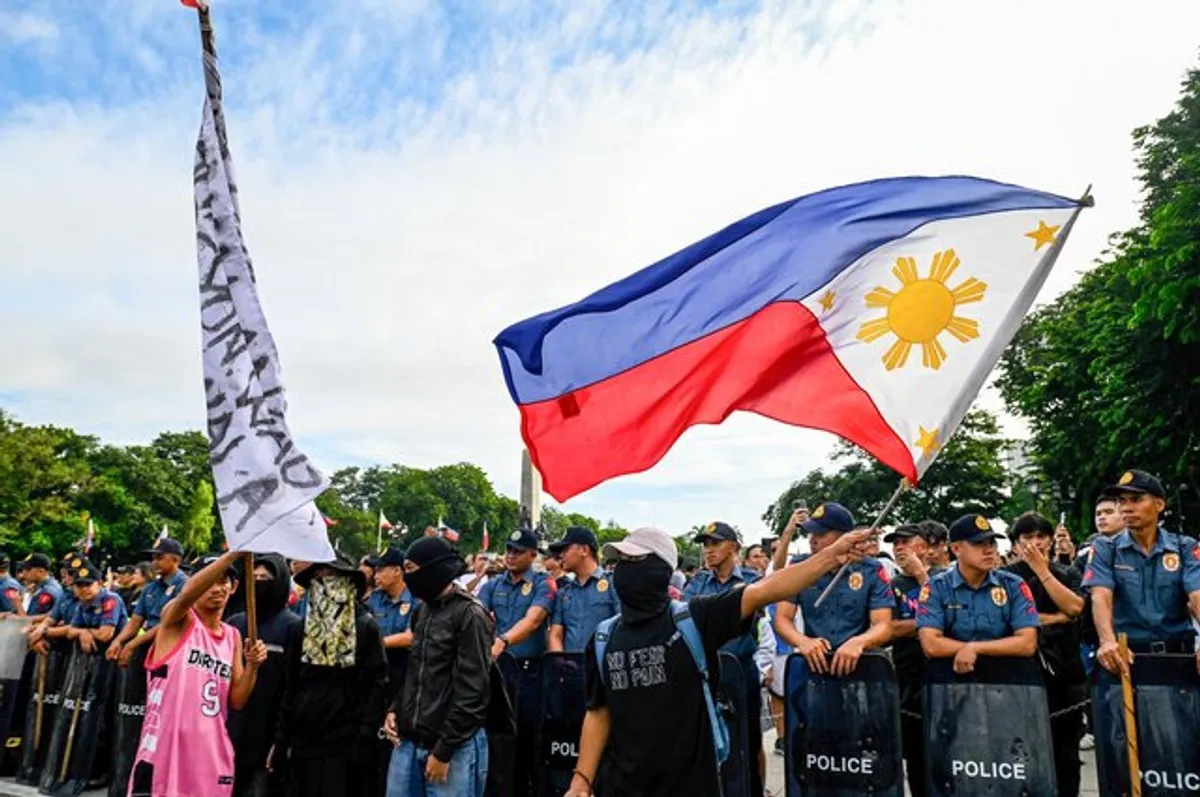 Thousands take to streets as Filipinos protest flood control fraud ...