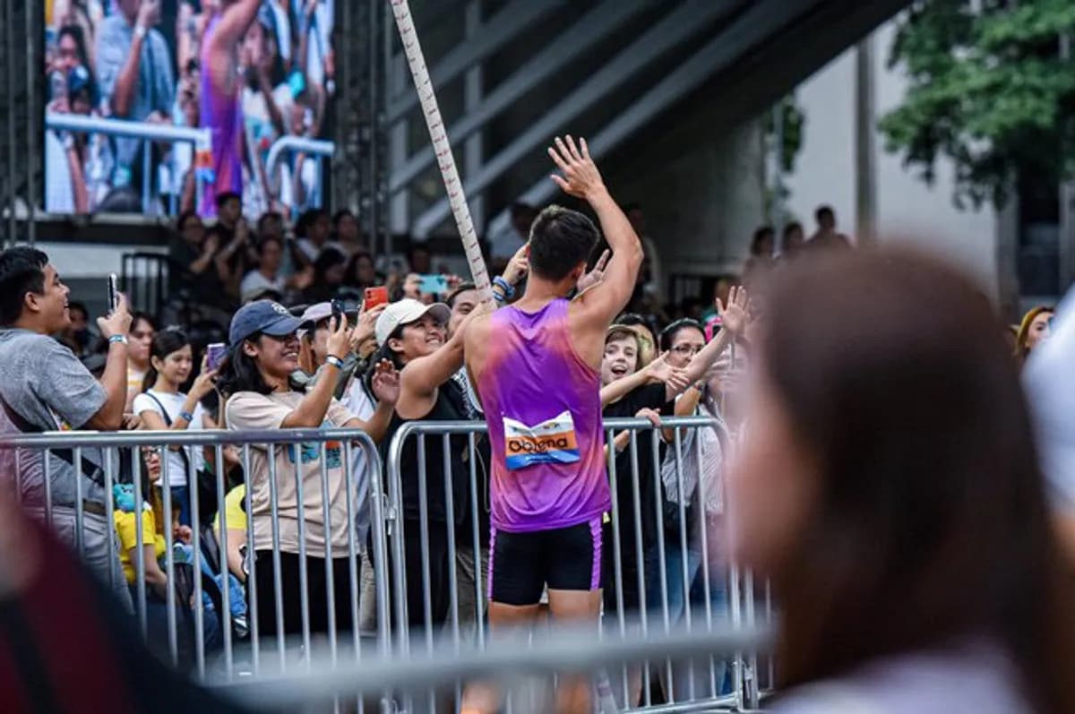 International stars hail 'amazing' Philippine crowd in World Pole Vault ...