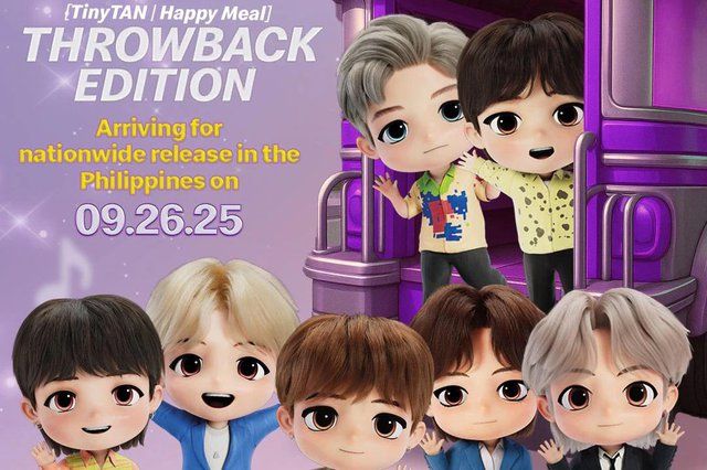 New TinyTAN Happy Meal launches Sept. 26 at McDonald's PH | ABS-CBN Lifestyle