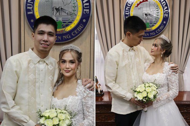 Lian Paz finally marries longtime love John Cabahug in Cebu City | ABS ...