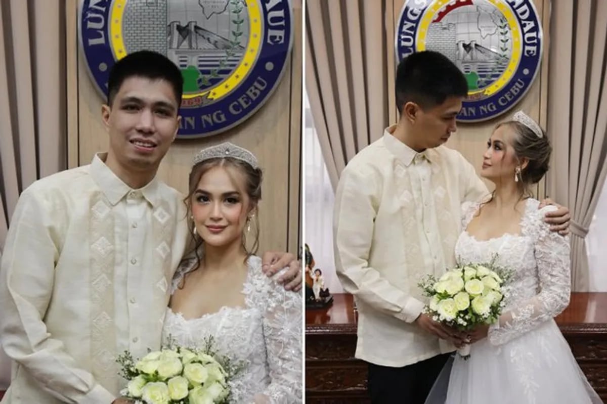 Lian Paz finally marries longtime love John Cabahug in Cebu City | ABS-CBN Entertainment