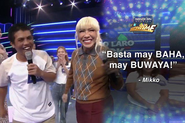 Vice Ganda, naaliw sa sinabi ni Mikko tungkol sa baha | It’s Showtime | ABS-CBN Entertainment
