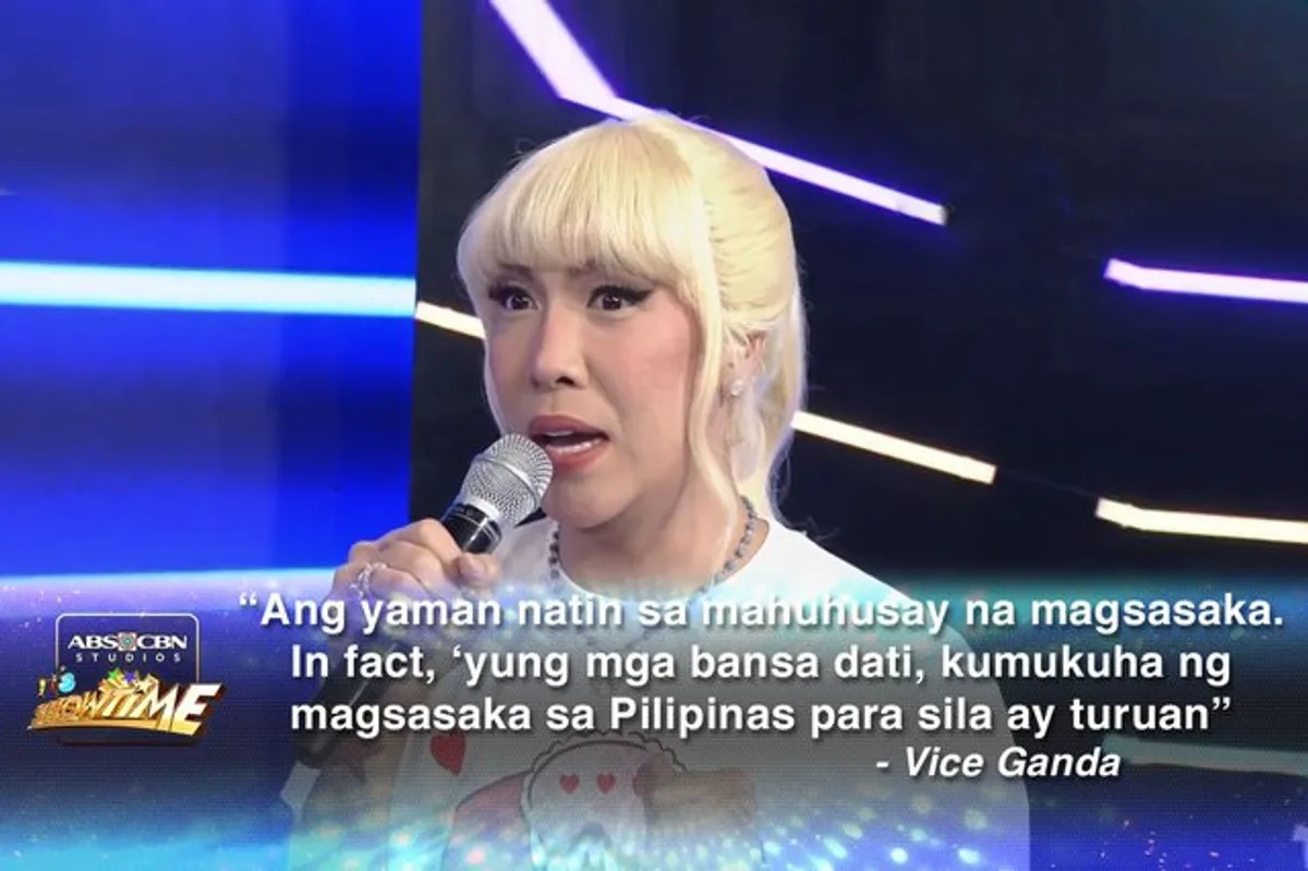 Vice Ganda, naniniwala sa kakayanan ng mga magsasaka sa bansa | It’s Showtime | ABS-CBN ...