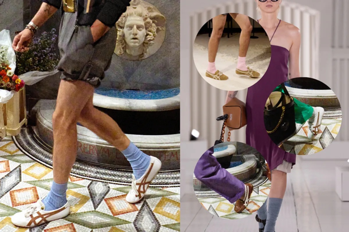 New ‘It’ Shoe Alert: Onitsuka Tiger And Versace Craft The Perfect ‘Tai ...