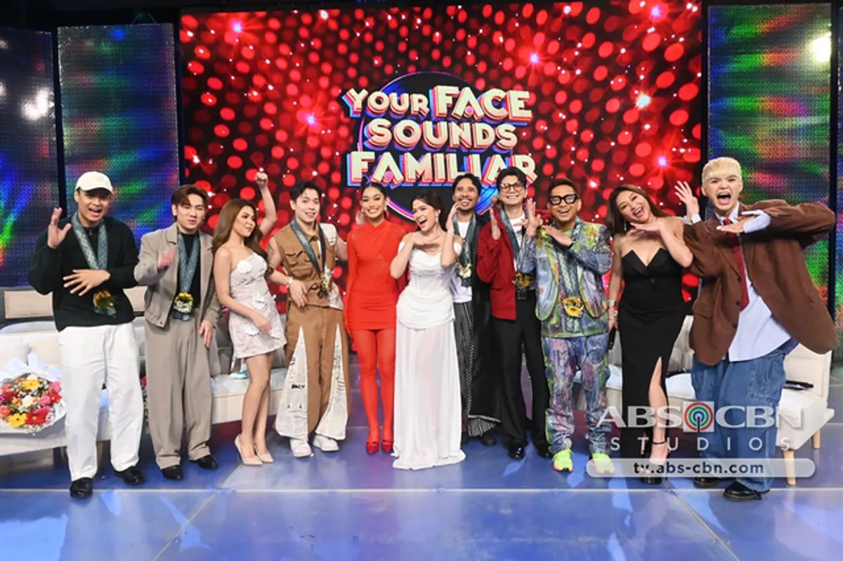 ABS-CBN brings back “Your Face Sounds Familiar” with a fresh all-star ...
