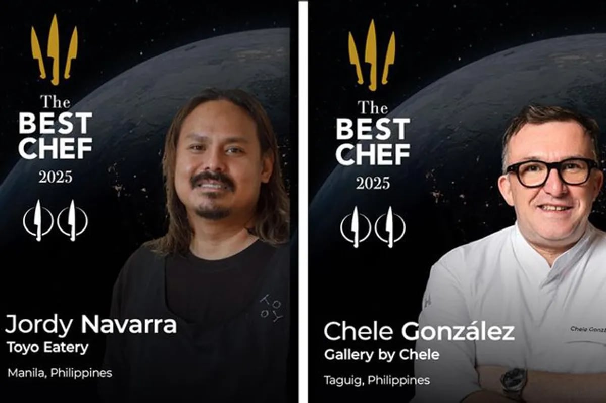 5 chefs from PH recognized in 2025 The Best Chef Awards in Milan | ABS ...