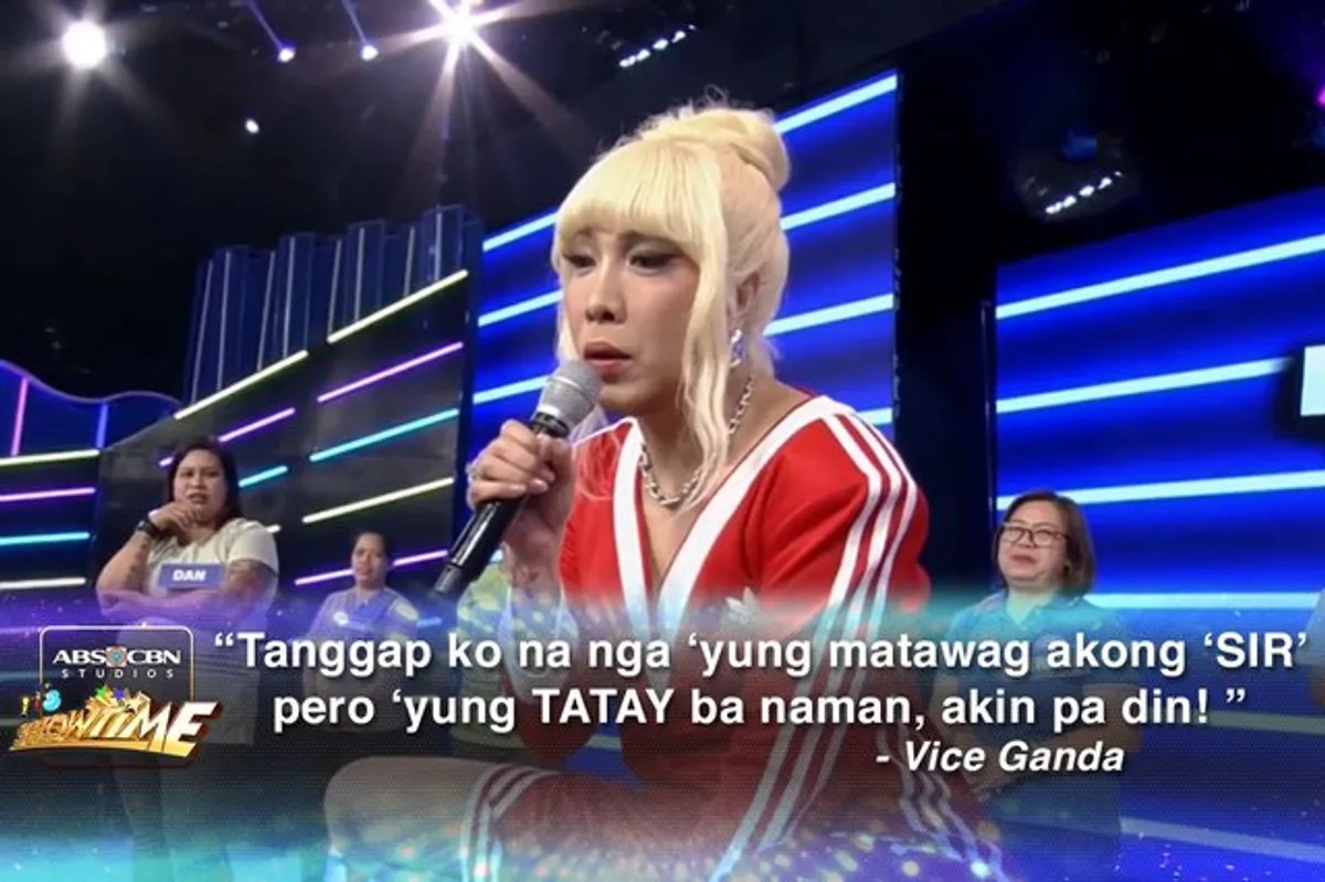 Vice Ganda, nanggigil nang tawagin siyang TATAY | It’s Showtime | ABS ...