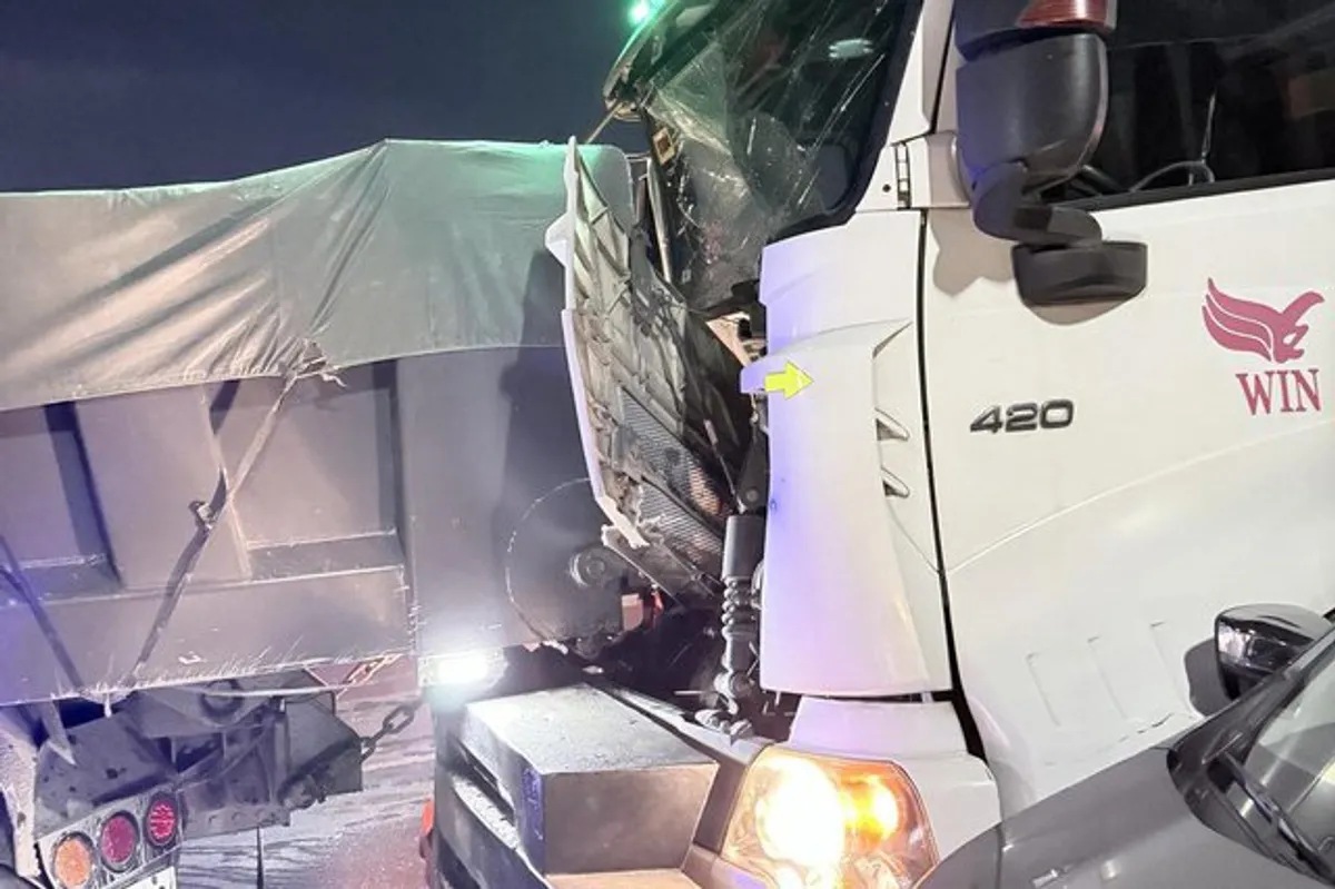 4 na sasakyan nag-karambola sa C5 Libis Flyover, 1 sugatan | ABS-CBN News