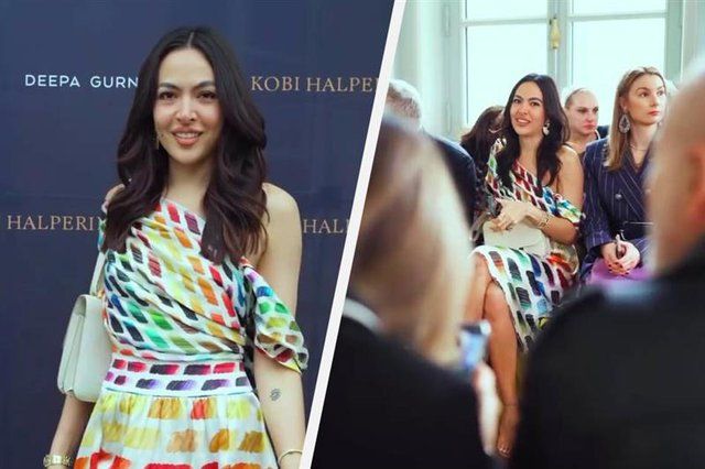 Dream fulfilled: Maggie Wilson sits front row at Paris Fashion Week ...