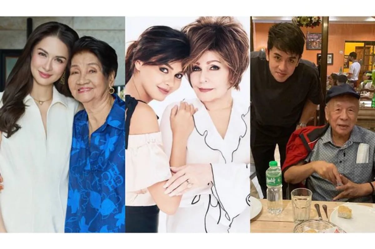 8 Filipino celebrities who are proudly close to their grandparents ...