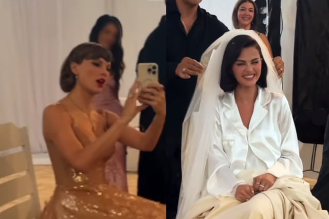 Selena Gomez shares heartwarming wedding day moment with Taylor Swift ...