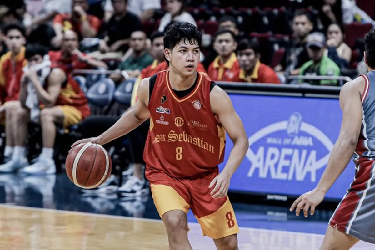 NCAA: Rookies Cuajao, Dela Rama power San Sebastian in breakthrough win | ABS-CBN Sports