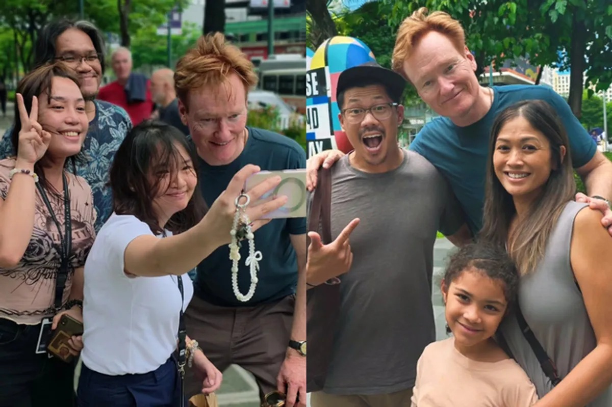 Look! Comedy Icon and Host Conan O’Brien Is in the Philippines | ABS ...