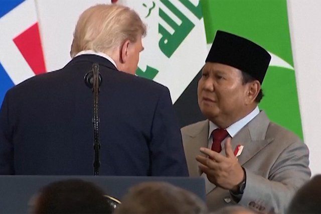 Indonesian president asks Trump for meeting with son Eric in 'hot mic ...