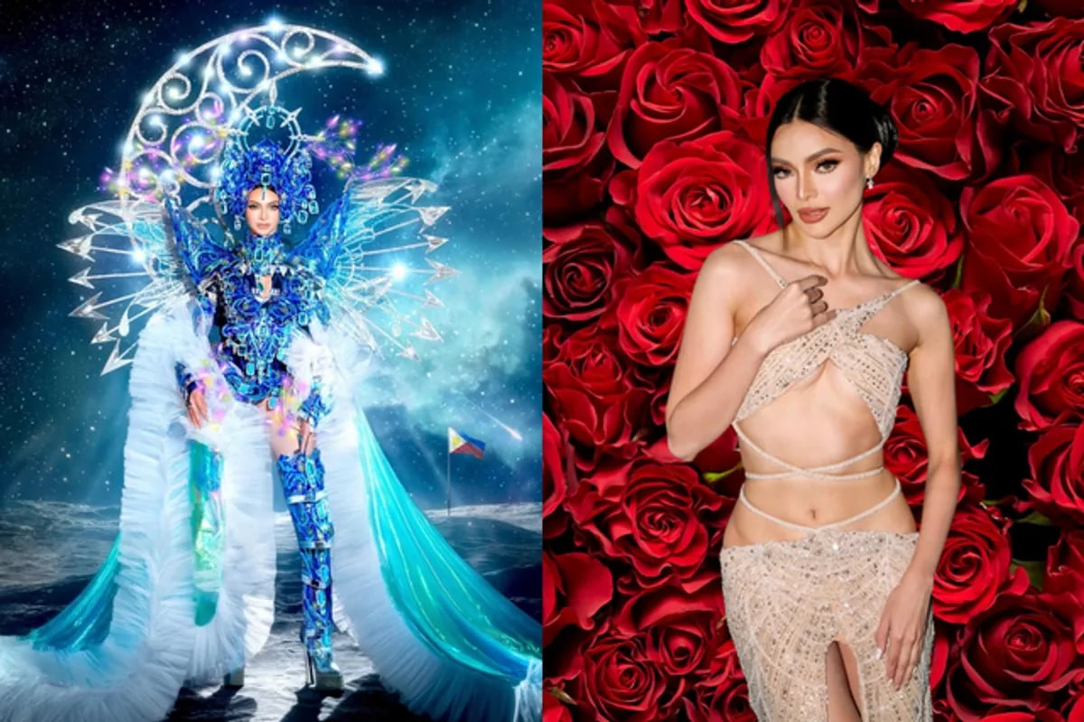 Emma Tiglao Stuns In Filipino Designer Looks Ahead Miss Grand International Coronation | ABS-CBN ...