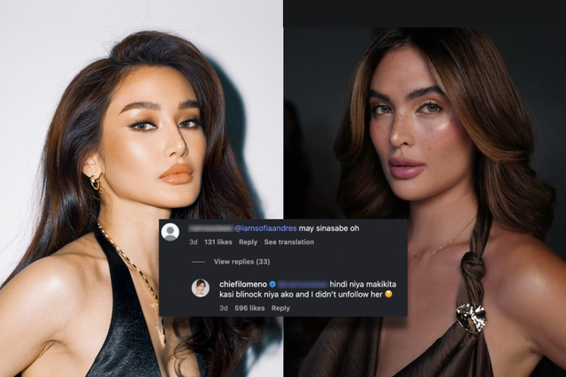 Chie Filomeno reveals that Sofia Andres allegedly blocked her on ...