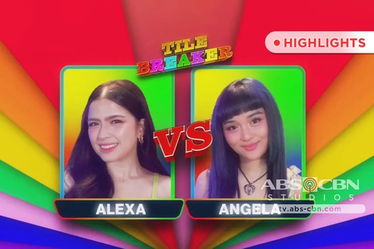 Rainbow Rumble: Alexa at Angela, nagharap sa isang tile breaker | ABS ...