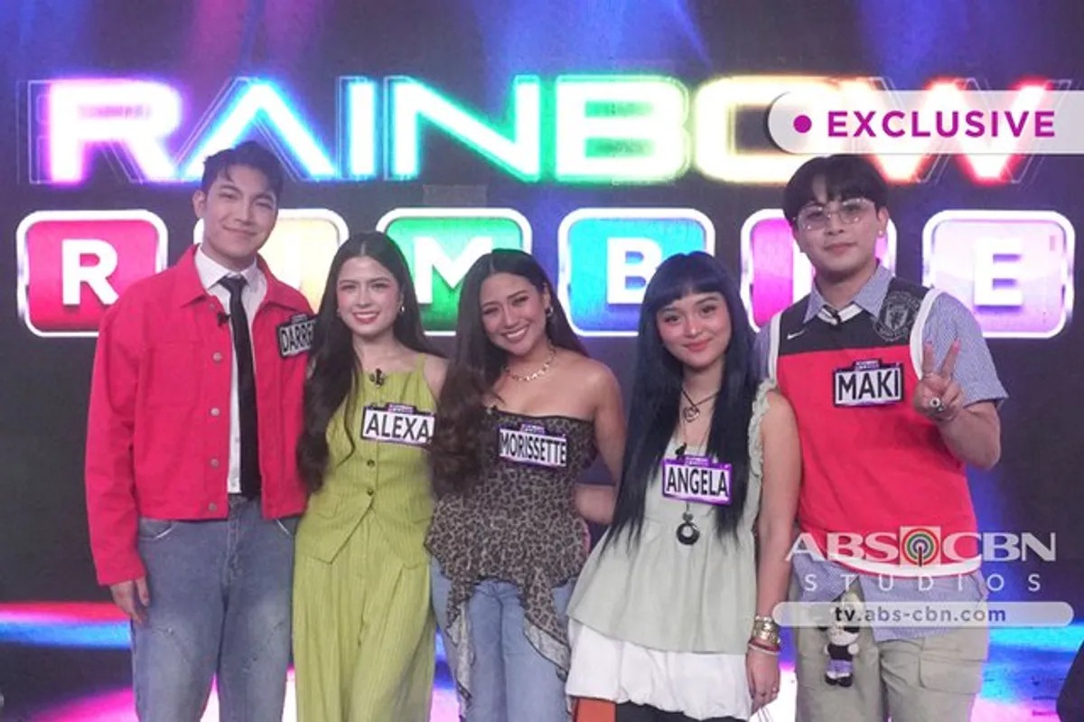 Darren, Morissette, Maki, Alexa, and Angela talk about their “Rainbow ...