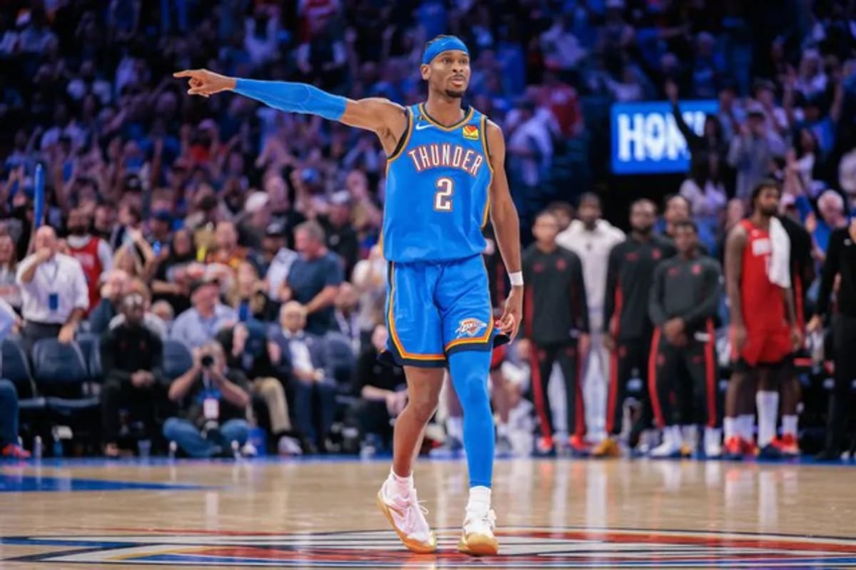 NBA: SGA leads Thunder past Rockets in season-opening thriller | ABS ...