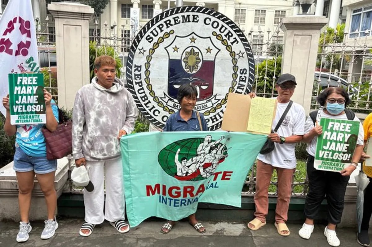 Mary Jane Veloso's family asks Supreme Court to expedite court case in ...