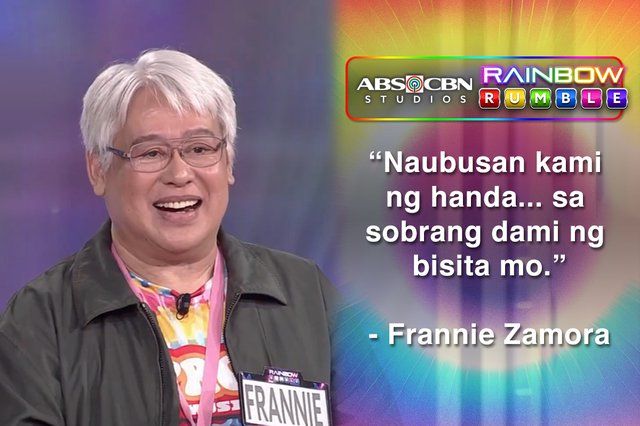 Rainbow Rumble: Direk Frannie, inalala ang binyag ni Luis | ABS-CBN ...
