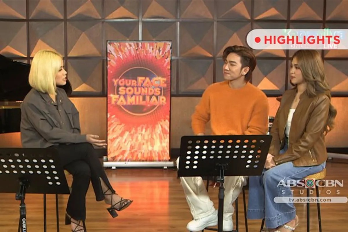 WEEK 3: JM and Marielle’s mentoring session as they transform into Ogie Alcasid and Regine ...