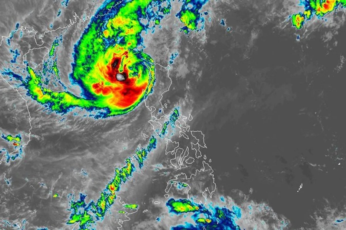 Typhoon Uwan continues to weaken while moving away from Ilocos Region ...