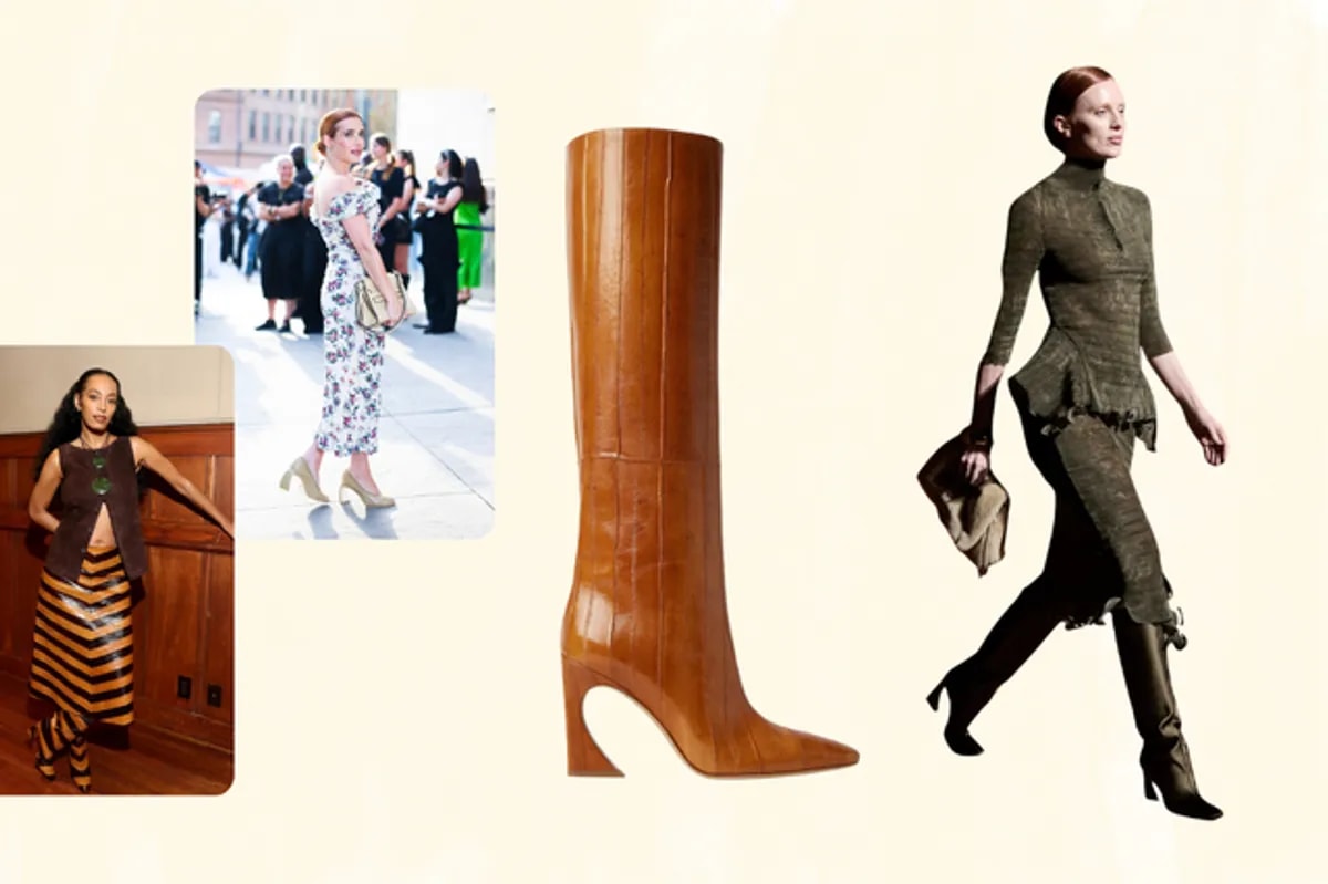 Metro Luxe & Less: Fashion's Hottest Heel Shape Is Here, The Comma ...