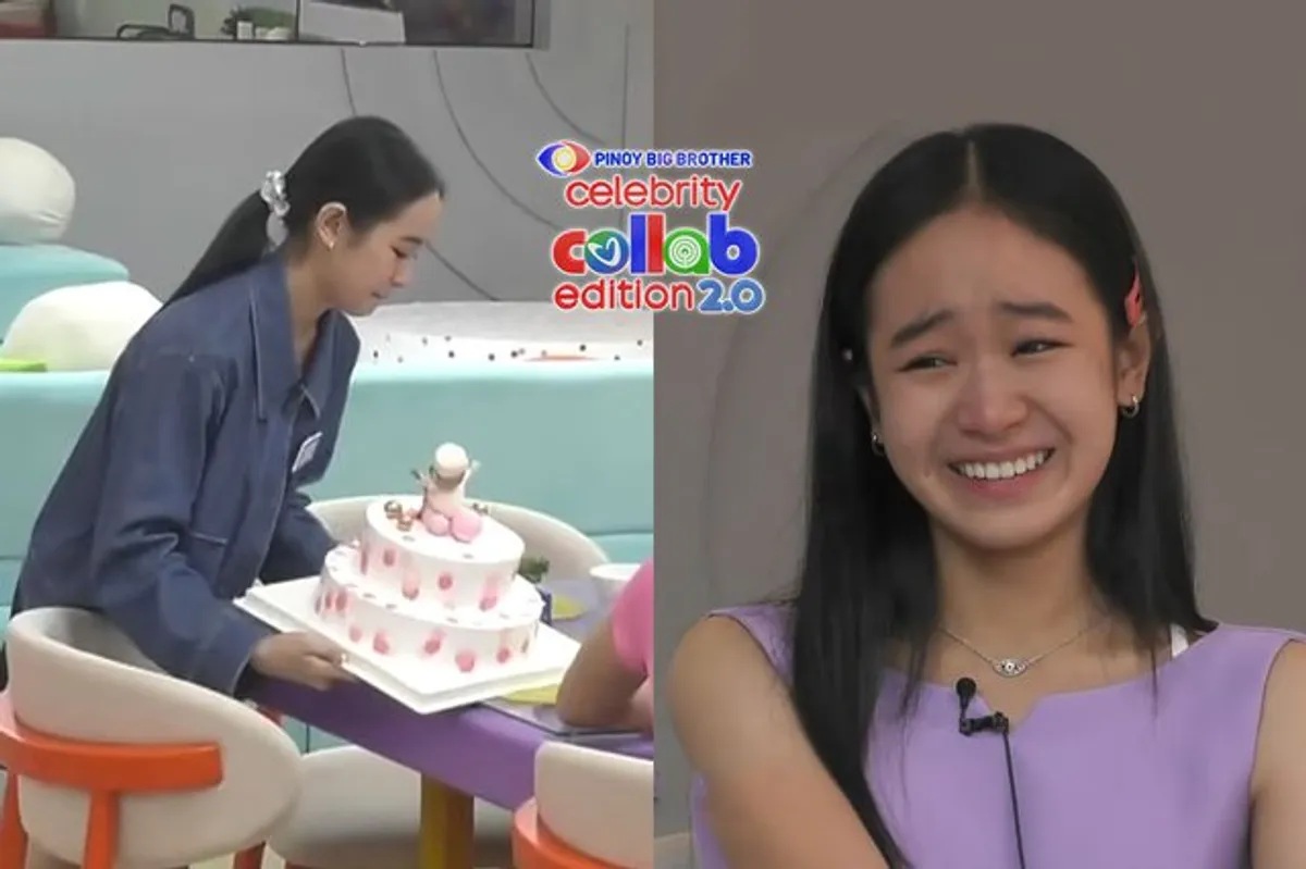 Pbb Collab 2 0 Housemate Caprice Cayetano Turns Into A Human Cake