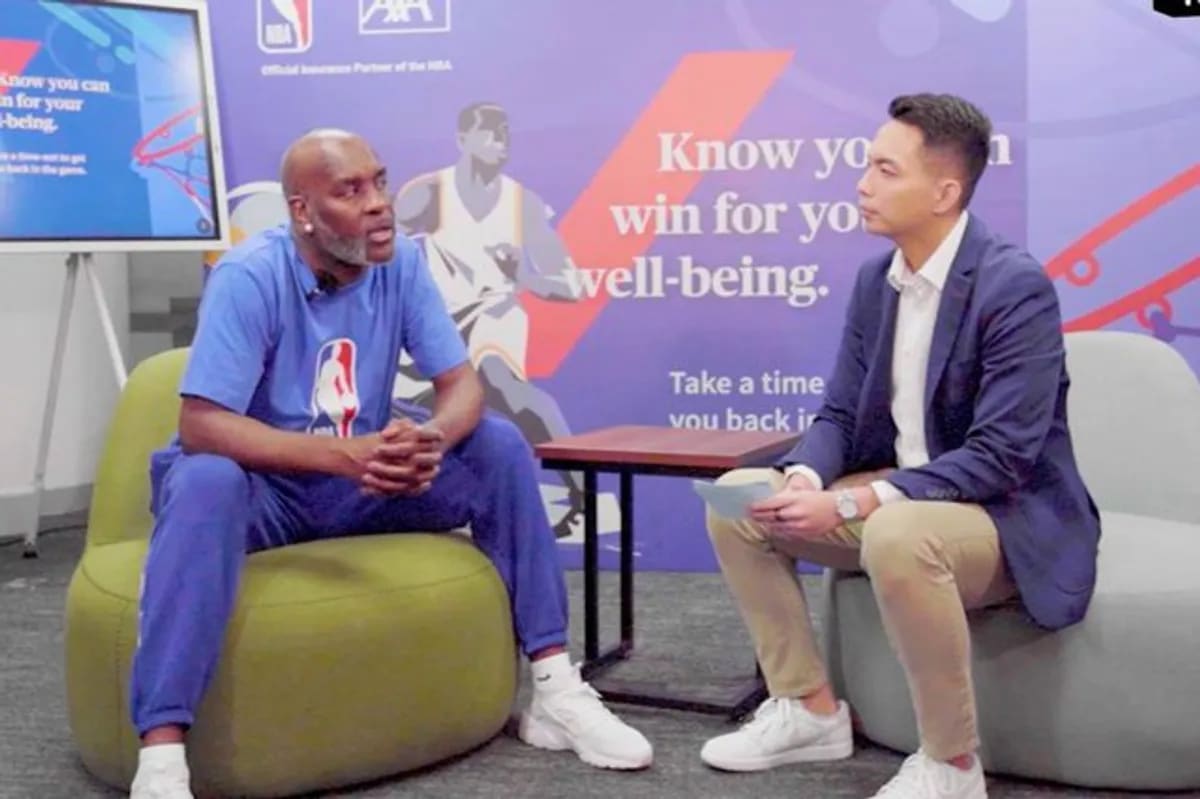 NBA Legend talks about the importance of mental health | ABS-CBN News
