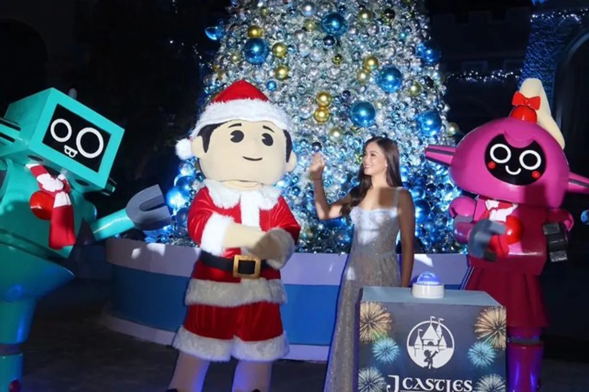 Maja Salvador leads giant Christmas tree lighting in Tanauan, Batangas ...