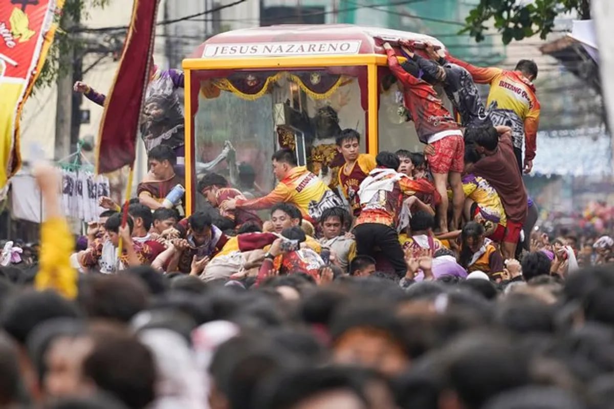 ‘Pagsamba, hindi pagsampa’: Church reminds devotees ahead of Nazareno ...