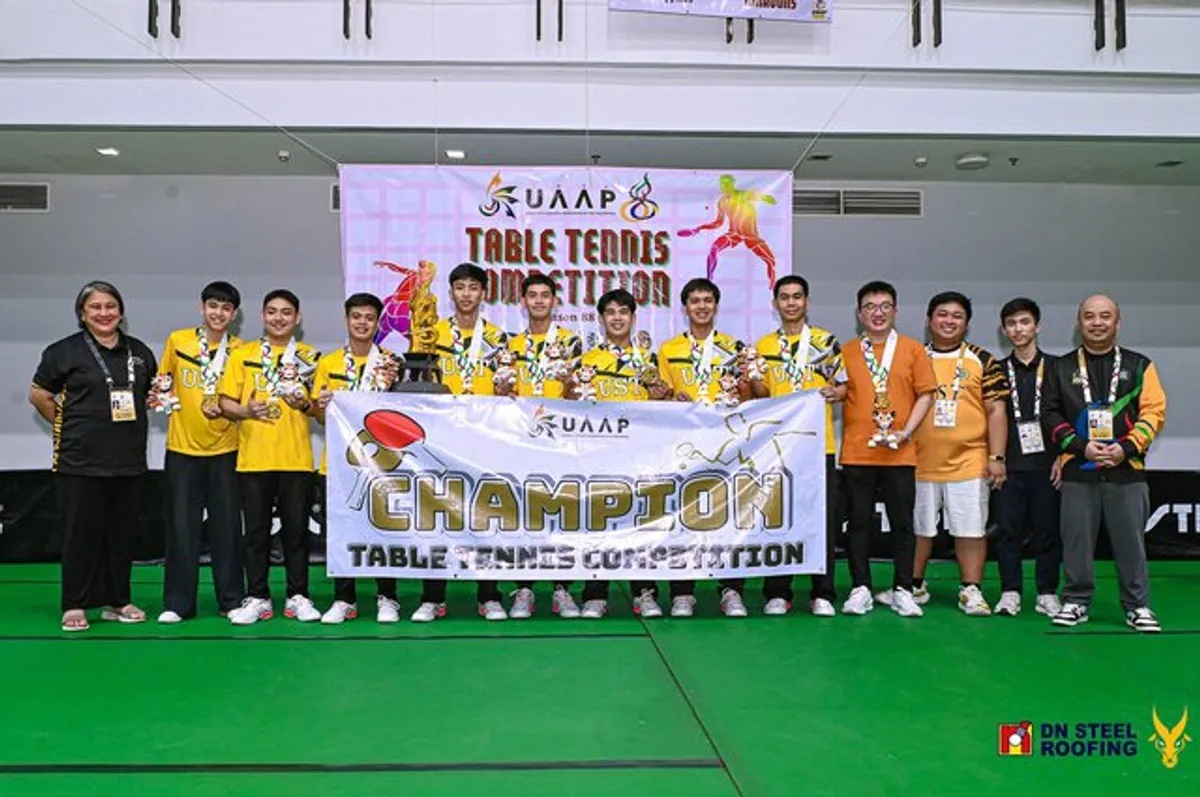 UAAP table tennis: UST completes 60-tie win streak, takes 6th straight ...