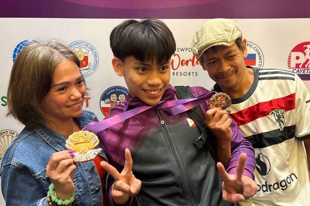 Eldrew Yulo's parents praise son for double bronze in Junior Worlds ...