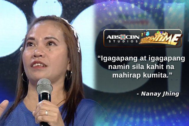 Nanay Jhing, gustong makuha ang pot money para sa mga anak | It’s Showtime | ABS-CBN Entertainment