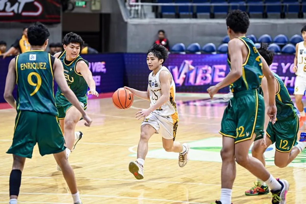 UAAP: UST takes 2nd seed in stepladder semis of junior HS hoops | ABS ...