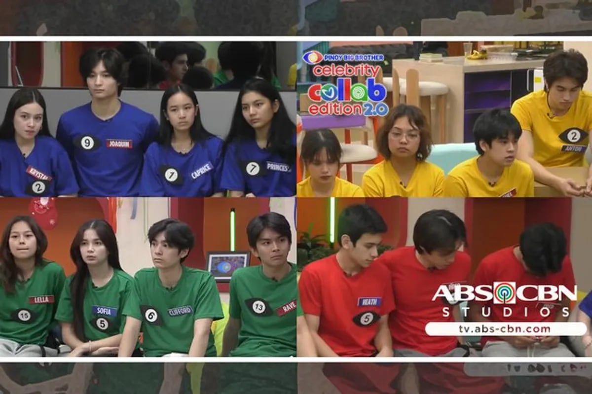 “PBB Collab 2.0” housemates get regrouped into 4 teams, receive another ...
