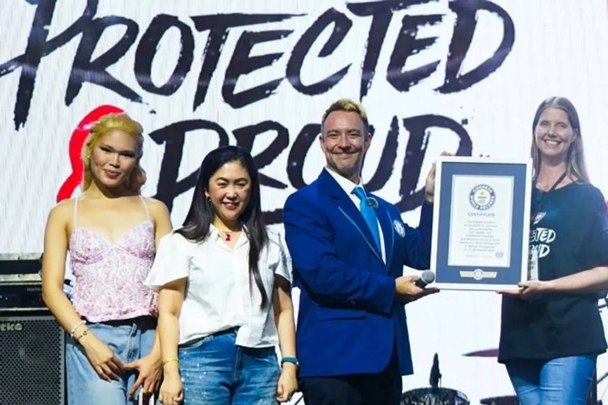 New Guinness world record set on World AIDS Day concert | ABS-CBN Lifestyle