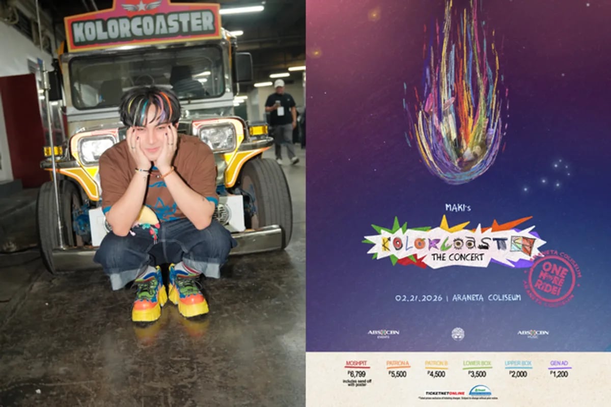 Maki announces one more ride for ‘Kolorcoaster’ concert in February ...