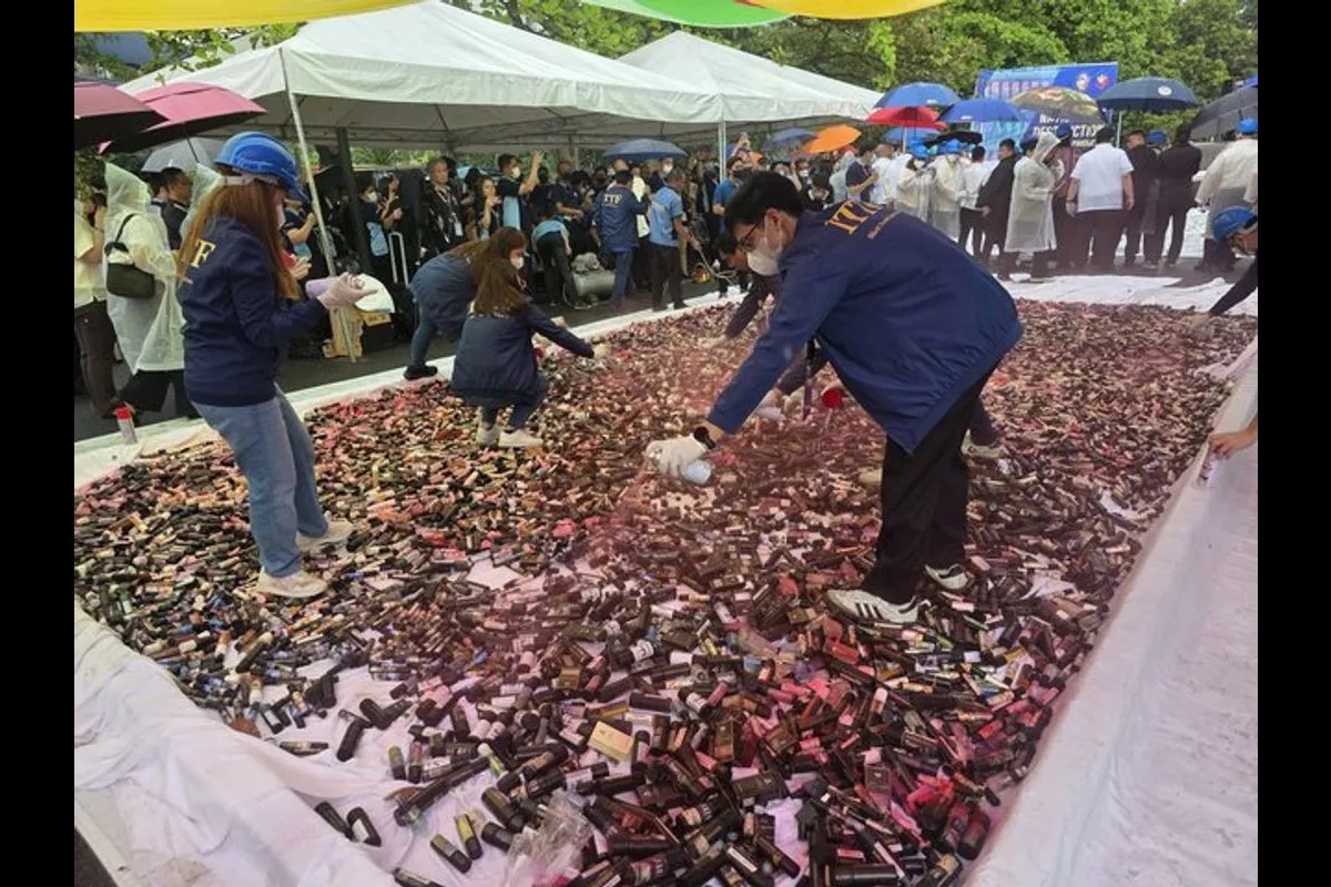 BIR destroys illicit vape with P1.34B unpaid taxes | ABS-CBN News
