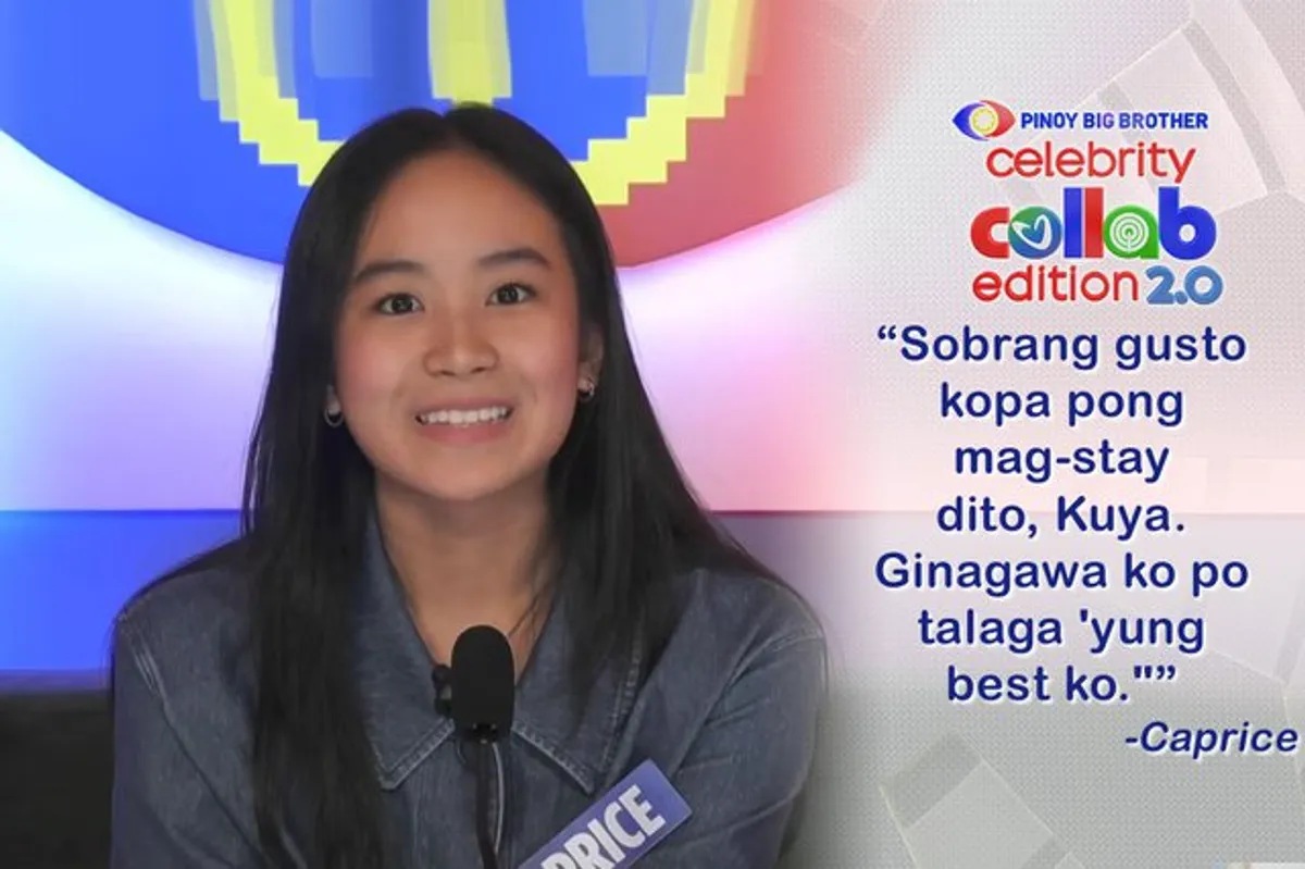 Day 53: Caprice, tanggal sa gift of immunity challenge | PBB Collab 2.0 ...