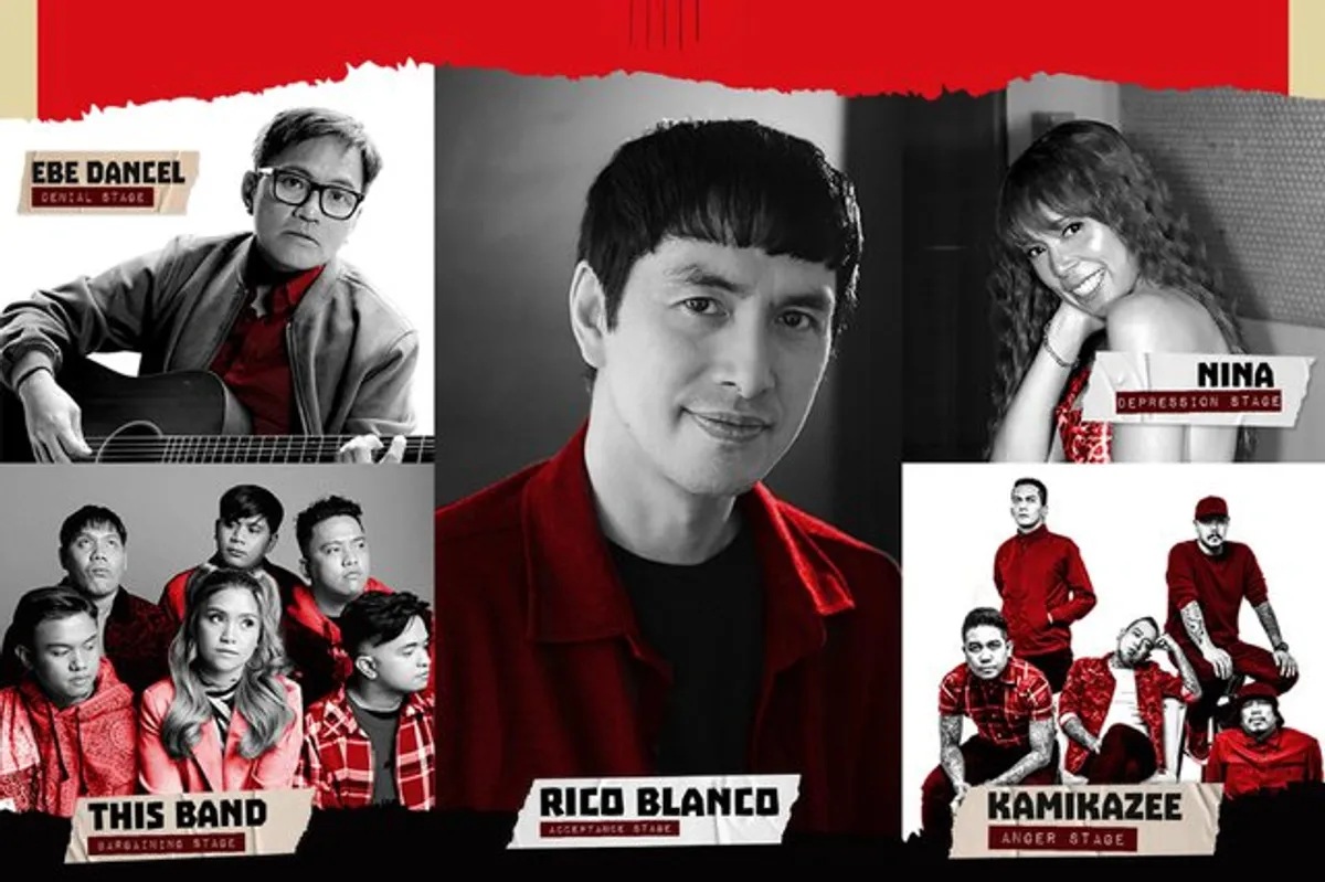 Rico Blanco, Ebe Dancel, Kamikazee, more in Broken Hearts Club hugot ...