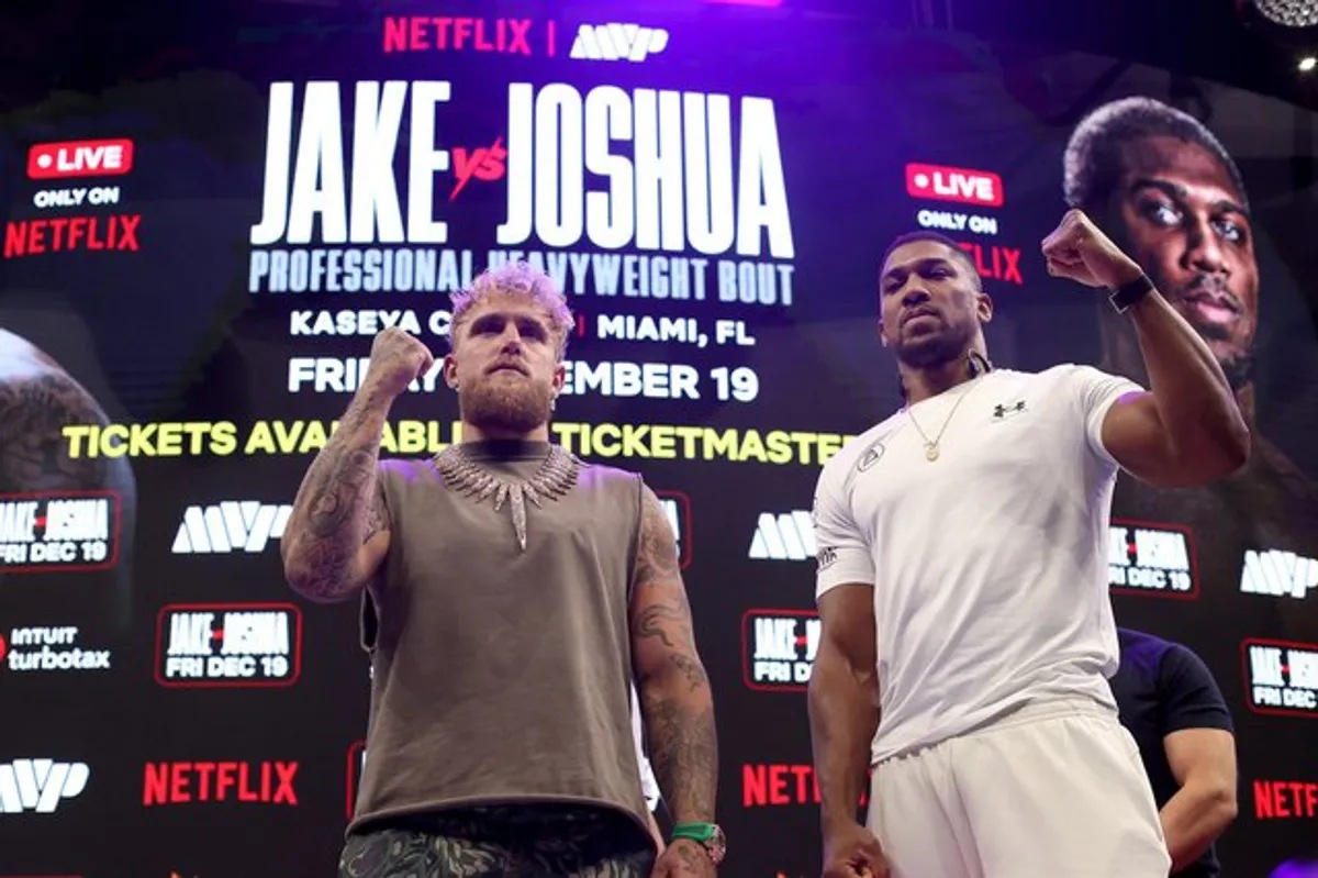 Joshua knocks out Paul to win Netflix boxing bout | ABS-CBN Sports