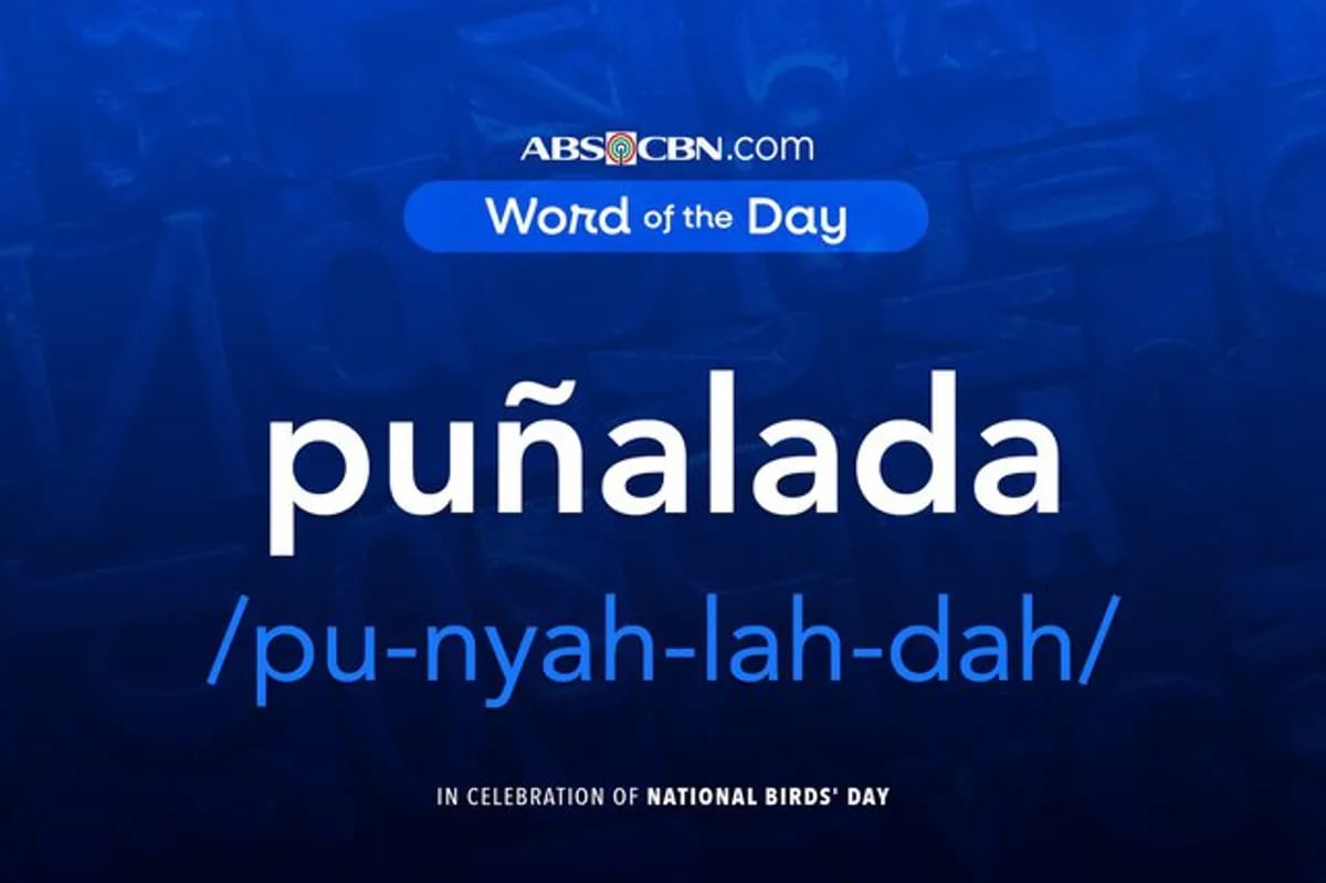 Word of the Day for January 5, 2026: puñalada | ABS-CBN Lifestyle