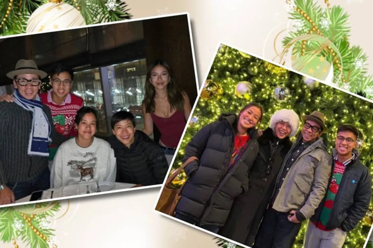 Kuya Kim Atienza and family mark first Christmas without daughter Emman ...