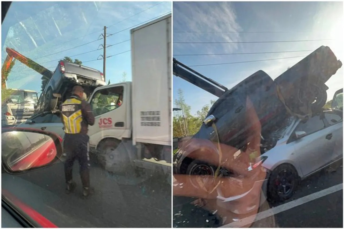 4 sasakyan, nagkarambola sa NLEX | ABS-CBN News