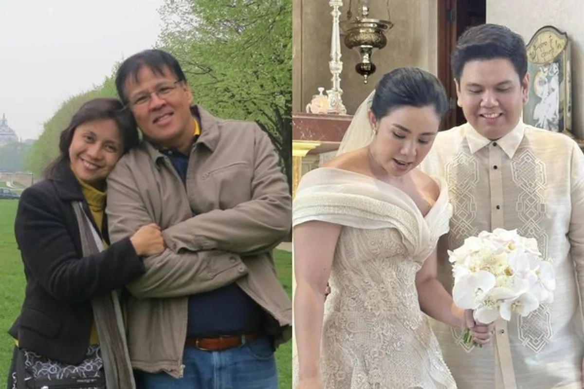 Leni Robredo shares Aika Robredo's wedding gown crafted from old ...