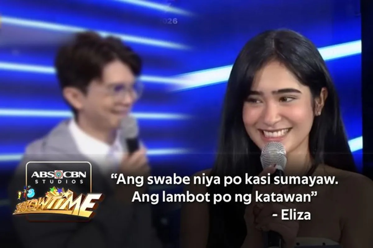 Eliza, kinilig nang mapag-usapan ang crush na Showtime host | ABS-CBN ...