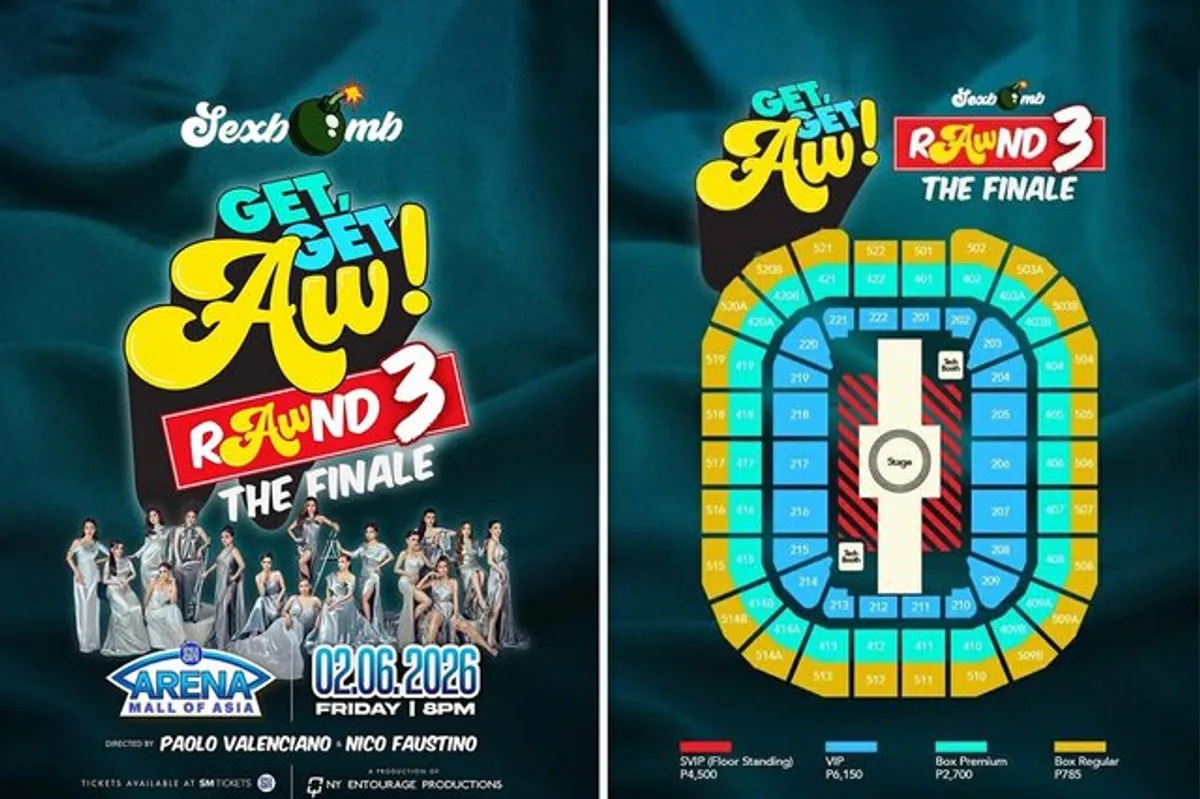 Here’s the ticket details for SexBomb Girls’ Get Get AW! ‘RAWnd 3 ...